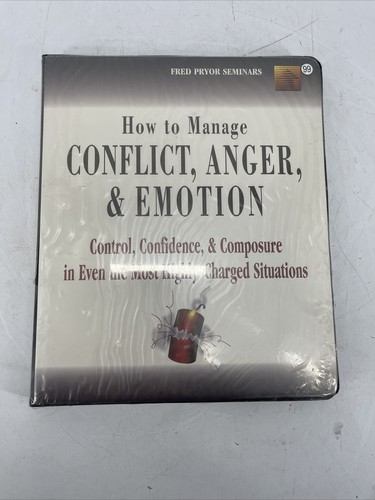 How To Manage Conflict, Anger And Emotion 3 Tapes Fred Pryor Seminar | eBay