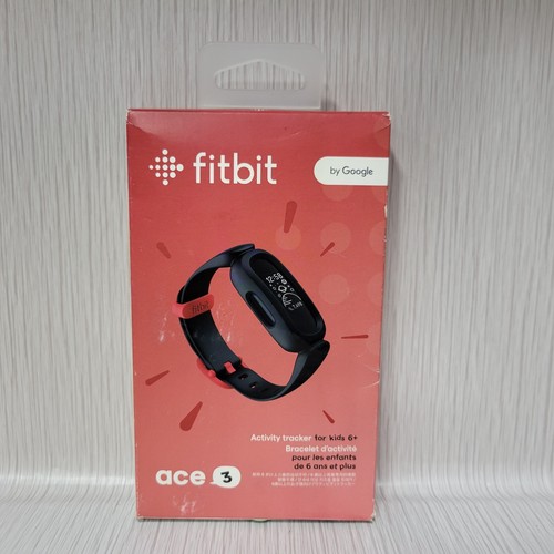 Fitbit Fitness Tracker Ace 3 for Kids 8 Days Battery Life - Black ...