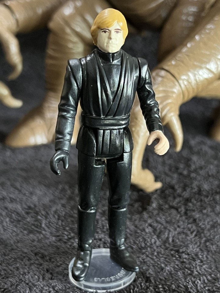 1983 LUKE SKYWALKER JEDI • COMPLETE w/RANCOR • TAIWAN • VINTAGE STAR ...