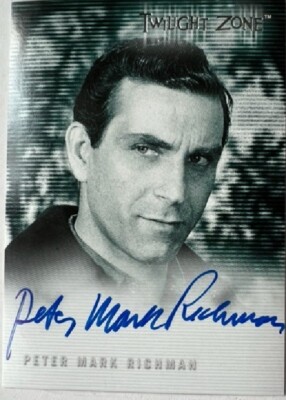 Peter Mark Richman A31 Autograph from The Twilight Zone The Next ...
