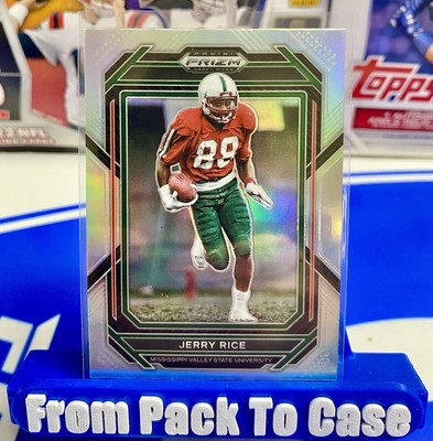 2023 Prizm Draft Picks Jerry Rice Silver Prizm MVSU SF 49ers #51 HOF!!🔥 ...