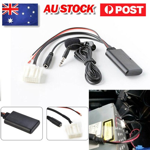 Auto Car AUX Audio Cable Adapter Bluetooth Mic For Mazda 2/3/5/6 MX-5 ...
