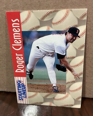 ROGER CLEMENS 1997 KENNER STARTING LINEUP CARD - BOSTON RED SOX | eBay