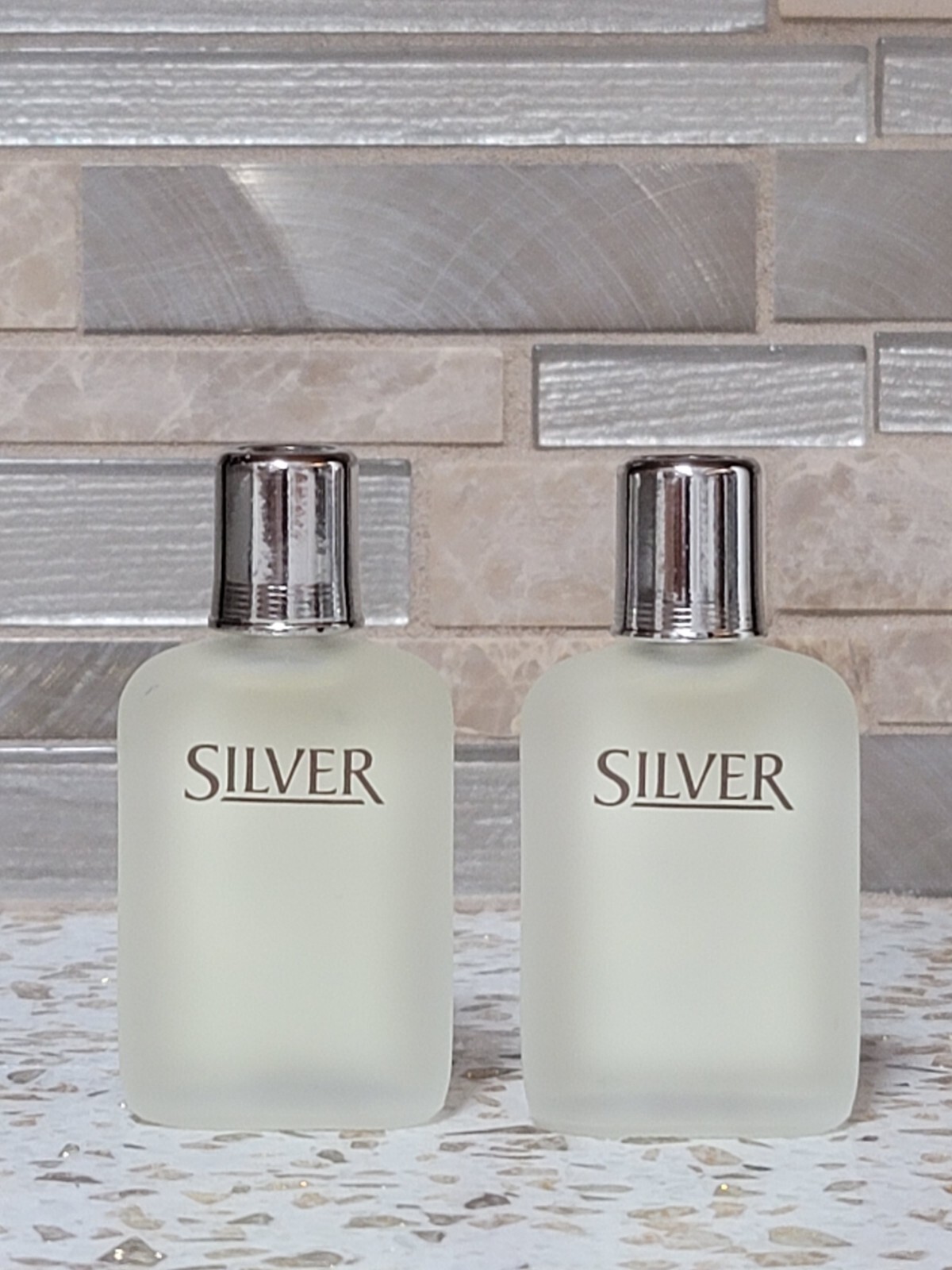 SILVER British Sterling Cologne 0.5 oz EACH SET OF 2 "VINTAGE" NEW ...