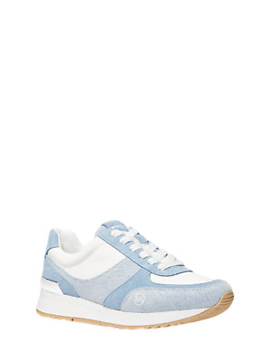 Michael Kors Andi Color-Block Trainer Sneakers Light Denim Size 6 MSRP ...
