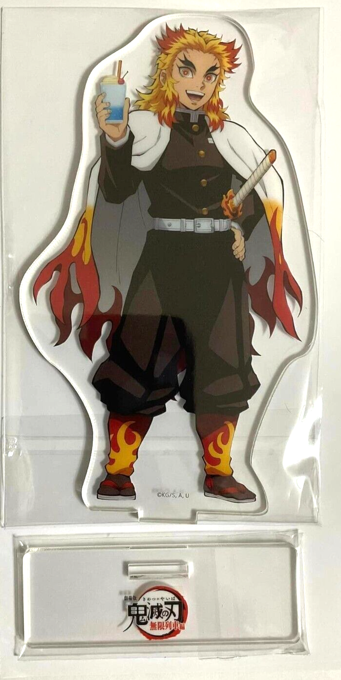 Kimetsu no Yaiba Demon Slayer Cinema Acrylic Stand Figure Kyojuro ...