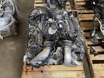 2014-2015 MERCEDES S550 W222 4.6L RWD ENGINE MOTOR AS IS HAS DAMAGES | eBay