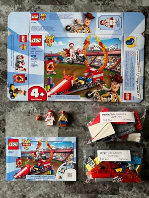 LEGO 10767 Toy Story 4 - Duke Caboom's Stunt Show (Pre-Owned) (100 ...