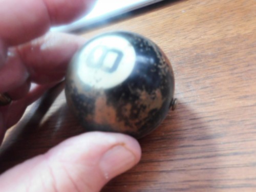 Vintage 1940’s-50’s Novelty 8 Ball Powder Compact | eBay