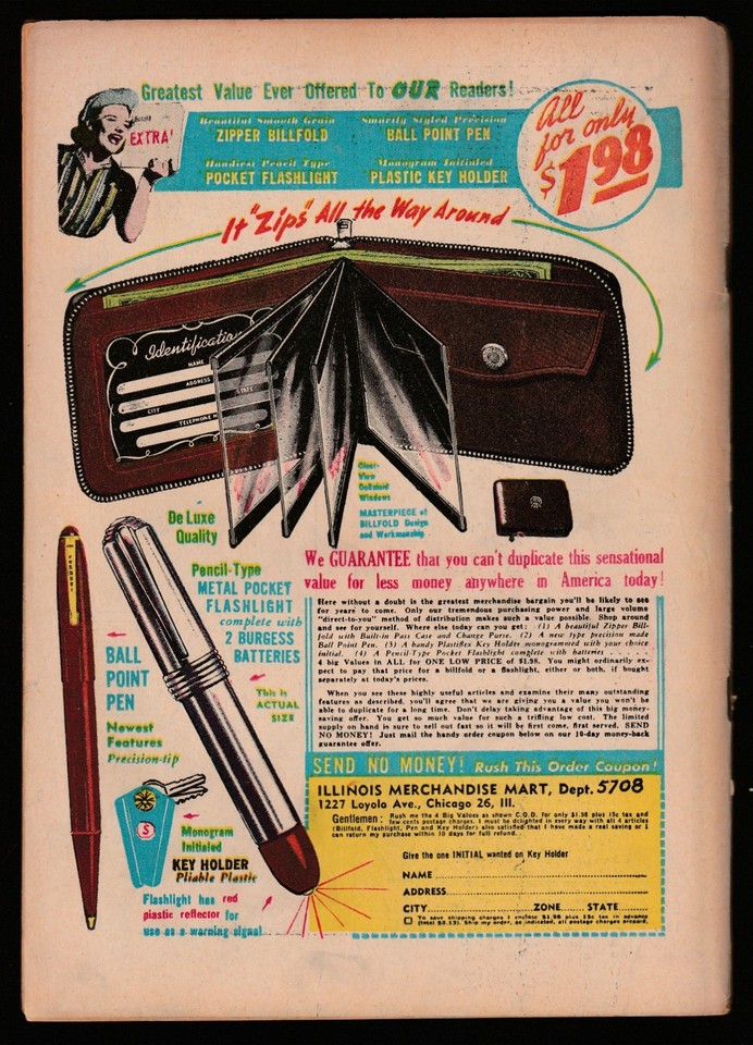 Fox Feature WESTERN THRILLERS No. 3 (1948) Bad Men of the Wild West! | eBay