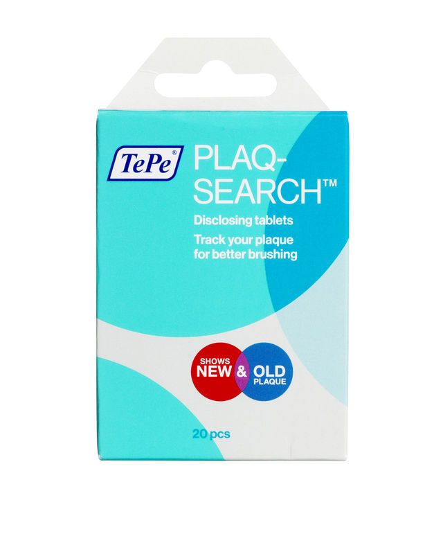TePe PlaqSearch Advanced Disclosing Tablets 20's 5055071900174 | eBay UK