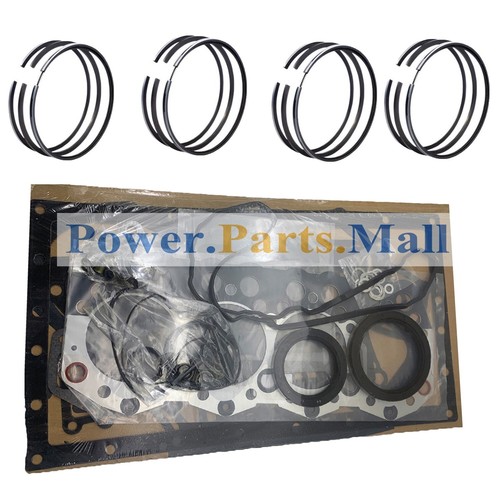 New Full Gasket Kit Piston Ring For Kubota V1200 B2150 Tractor RX245 ...