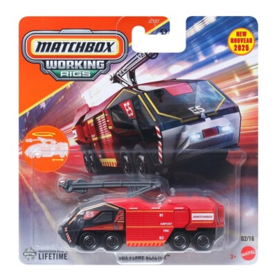 Matchbox - 2025 Working Rigs 2/16 MBX Flame Blaster (BBHVV10) | eBay
