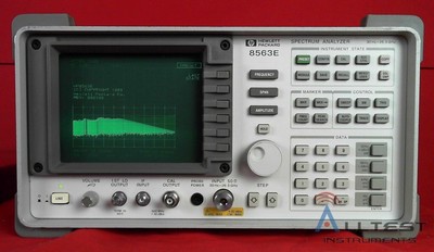 HP - Agilent - Keysight 8563E Spectrum Analyzer 9 kHz-26.5 GHz | eBay