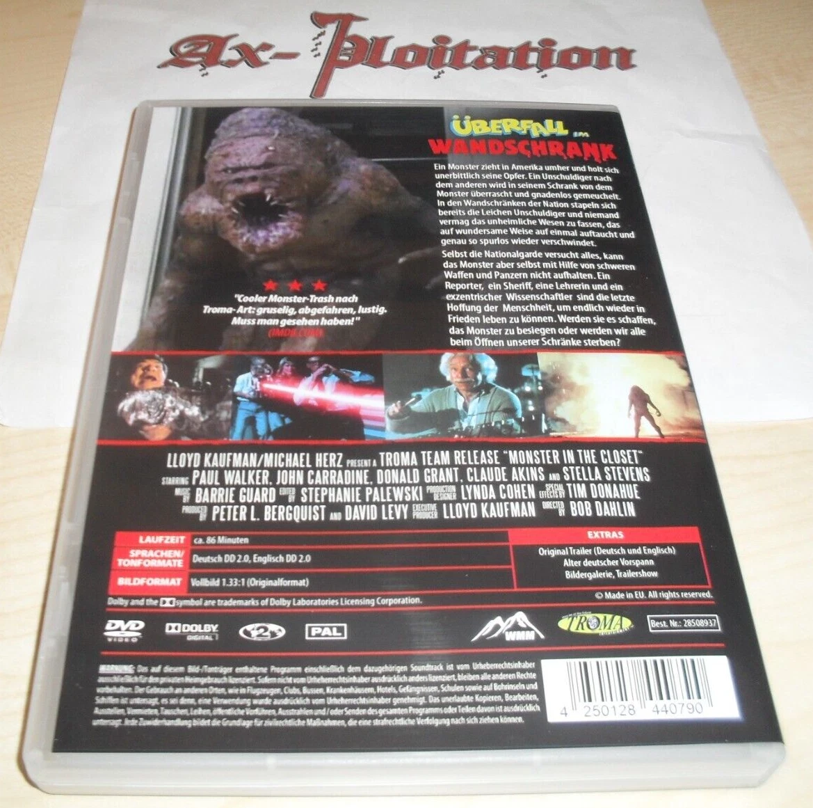 Paul Walker Monster In The Closet