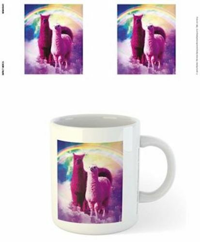 Random Galaxy - Rainbow Llamas Mug x 2 BRAND NEW (Set of 2 Mugs) | eBay ...