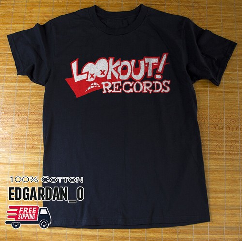 Lookout Records Death Logo T-Shirt Free Shipping | eBay
