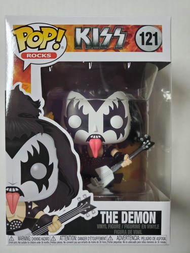 Funko Pop Rocks Kiss #121 The Demon Figure Brand NEW IN STOCK | eBay