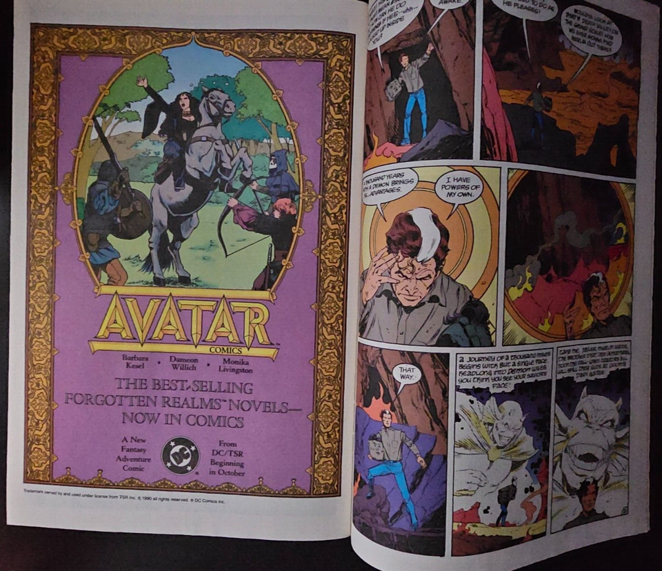 The Demon DC Comics 1990 Alan Grant Val Semeiks Jack Kirby No. 5 ...