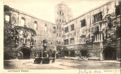 vintage postcard- Linlithgow Palace. July 6,1903 Valentine's Series | eBay