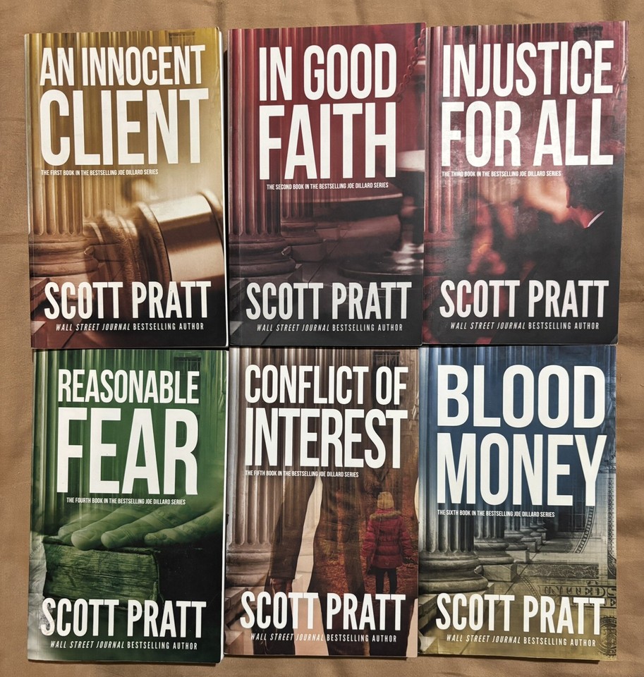 12 Scott Pratt Books 9 Joe Dillard Books (1-9) and all The Darren ...