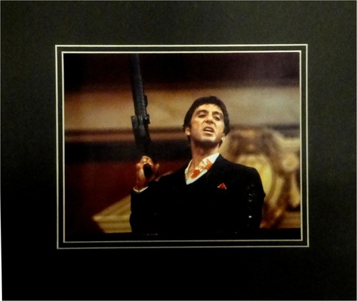 Al Pacino Unsigned 8x10 Photo Matted to fit 11x14 Holding Holding Gun ...