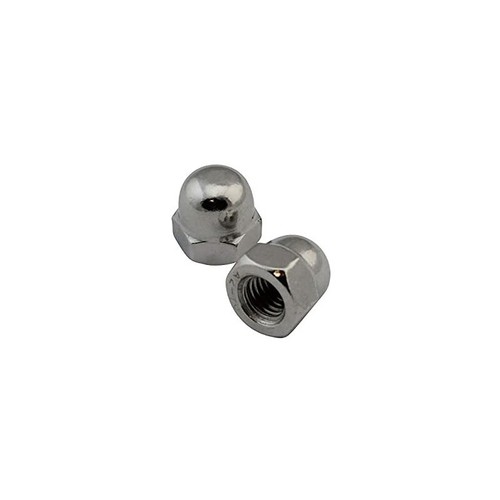 Cap nuts with mirror cap ball shape DIN 1587 A2 DA 10 2pz stainless ...