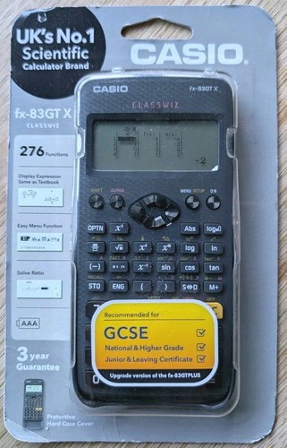 Casio FX-83GT X Classwiz Scientific Calculator, New And Unused, Surplus ...