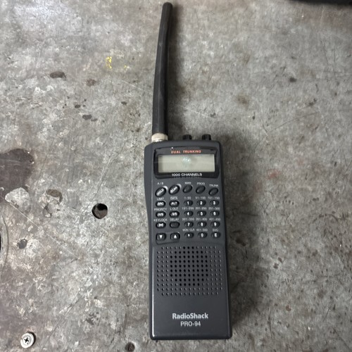 Radio Shack PRO-94 1000 Channel Dual Trunking Scanner - Tested | eBay