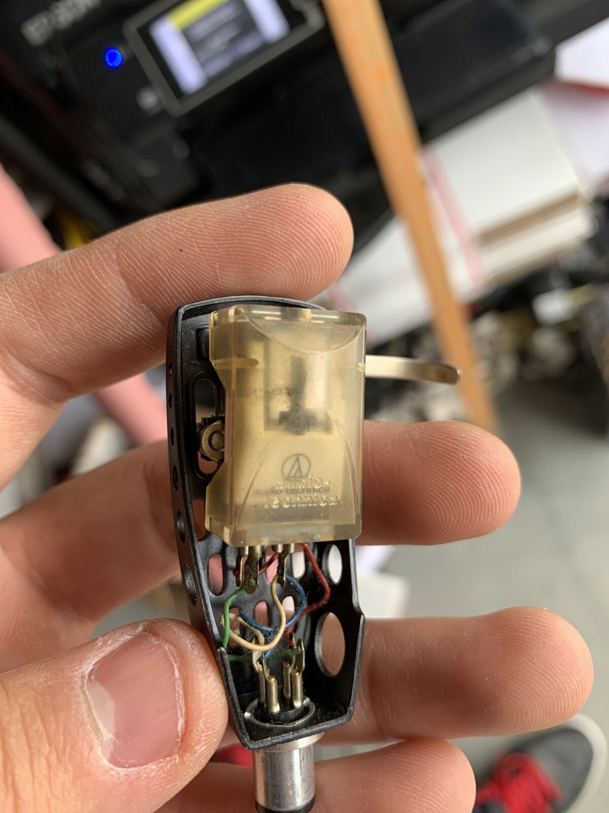 audio technica at11e W Quadraflex Headshell | eBay