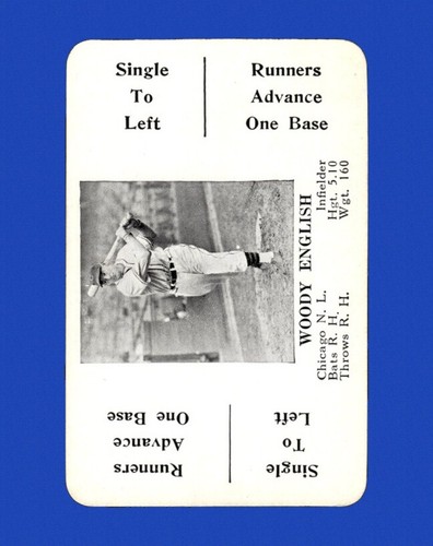 1936 S and S (Green Backs) WG8 Set-Break Woody English VG-VGEX *GMCARDS ...