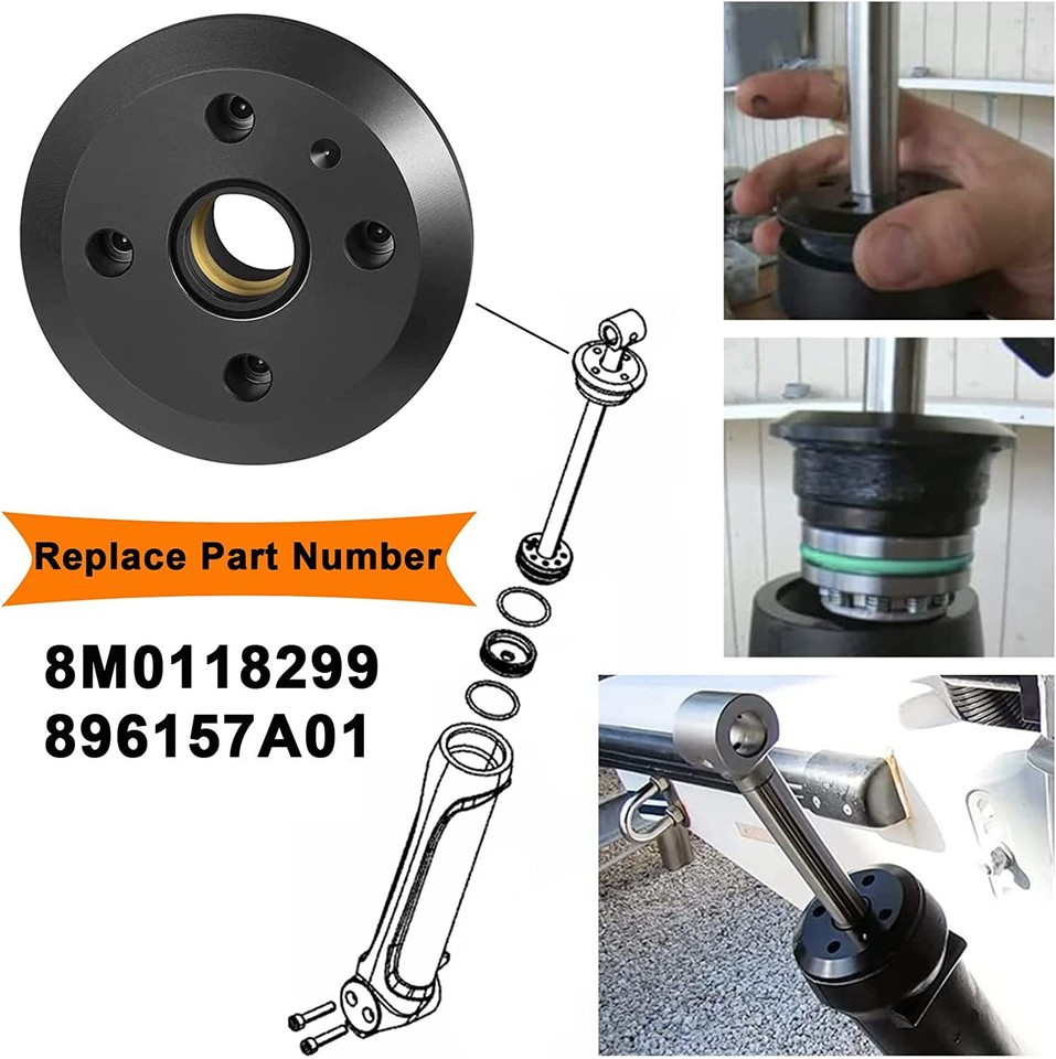 For Mercury Outboard Verado Trim Rod Cap Seal Kit 8M0118299 896157A01 ...