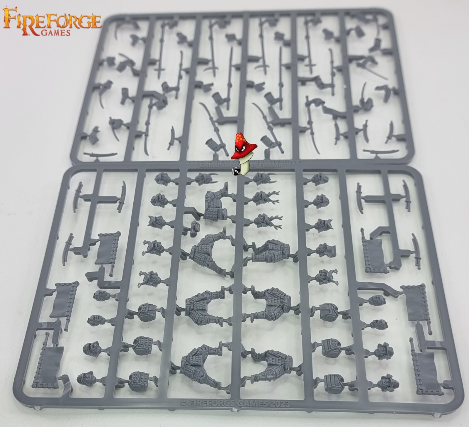 Samurai Warriors Fireforge Games 1/56 28mm 1 x Sprue set unboxed ...