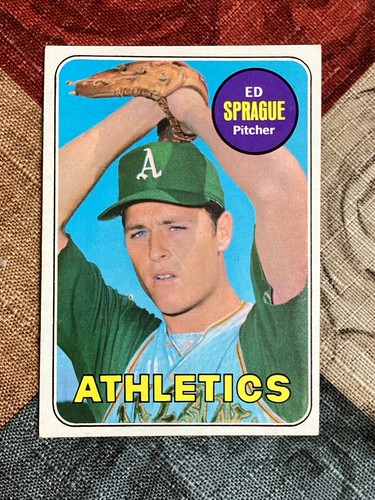 1969 Topps #638 Ed Sprague A’s NM | eBay