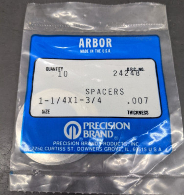 Milling - Spacers 1-1