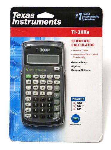 Texas Instruments TI-30Xa Scientific Calculator New Still In Package ...