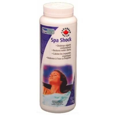Spa Shock - Shock Treatment For Your Hot Tub Water. (1KG) Chemicals ...