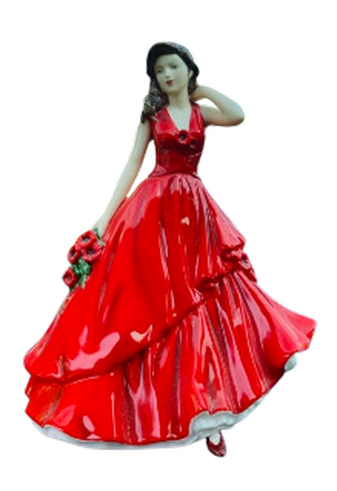 ROYAL DOULTON AUGUST Poppy Figurine FLOWER OF THE MONTH HN 5507 | eBay