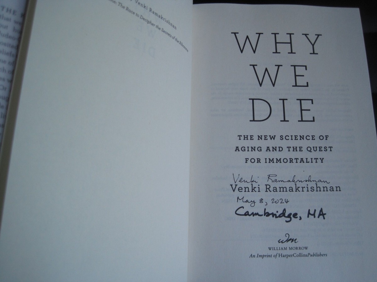 Venki Logo Ramakrishnan_Venki Nobel Laureate Medicine In Motion News