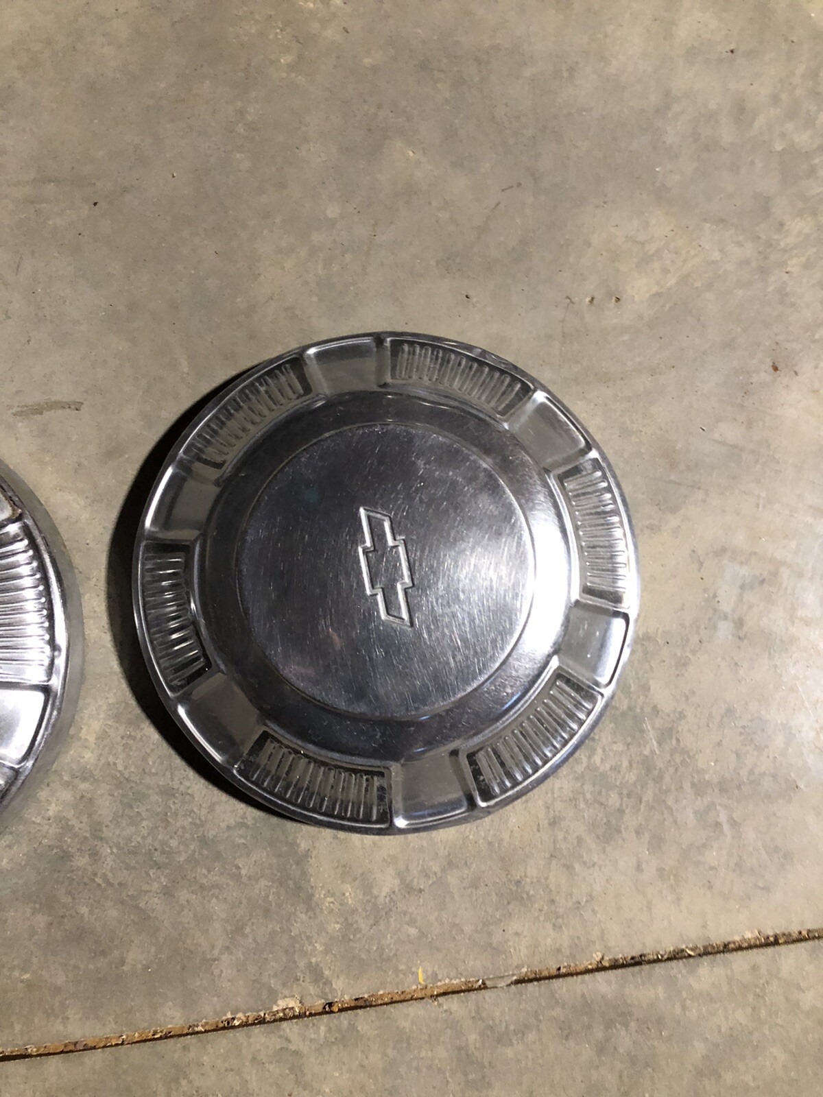 68 69 70 71 72 Belair Impala Chevy full size car dog dish hub caps set ...