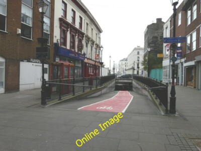Photo 6x4 Cycleway through underpass Dover/TR3141 The underpass also ...