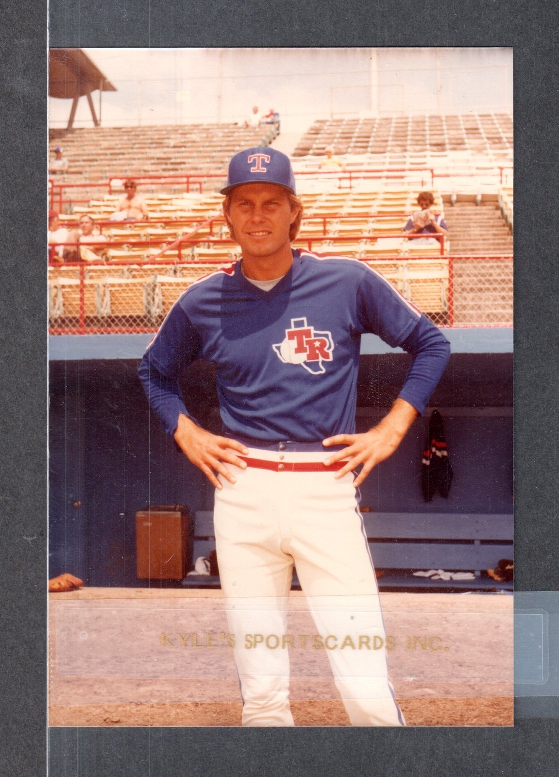John Butcher RANGERS UNSIGNED 3-1/2 x 5 COLOR ORIGINAL SNAPSHOT PHOTO ...