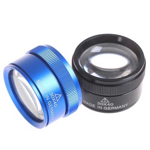 Premium 30x 40mm Measuring Magnifier Magnifying Glass Lens Loop ...