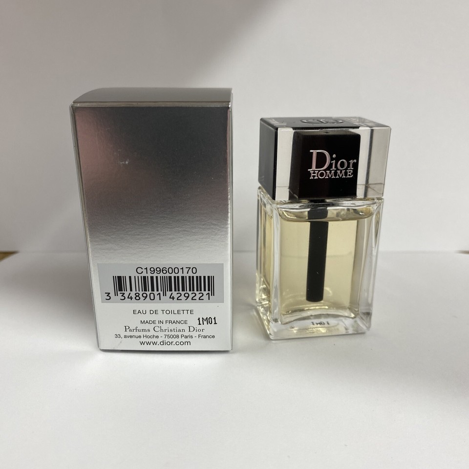 Dior Homme Eau de Toilette Mini Travel Size Splash 10ml/0.34fl oz Men ...