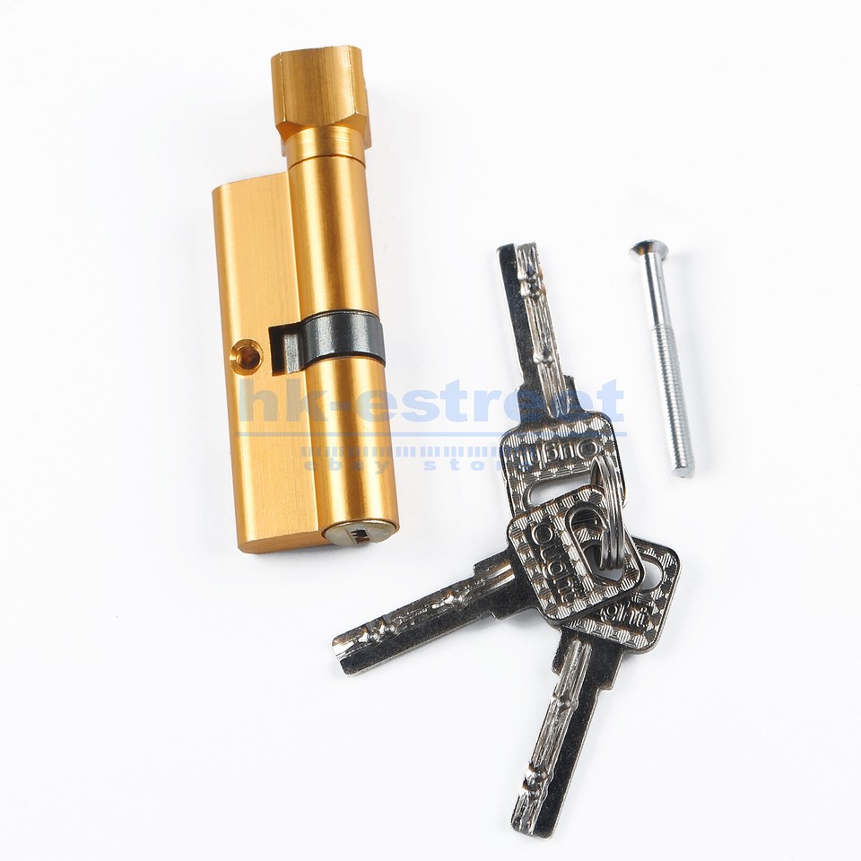 70mm Sliding Security Screen Home Door Lock Cylinder Thumb Turn ...