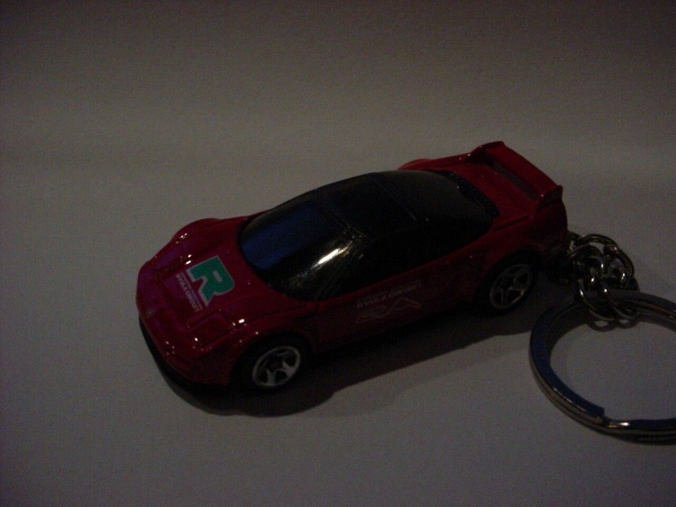 HOT 3D RED 1990 HONDA/ACURA NSX CUSTOM KEYCHAIN keyring key racing hot ...
