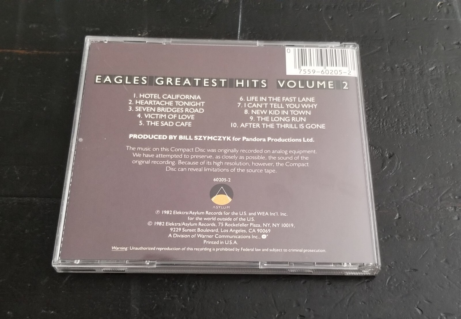 The Eagles "Greatest Hits" Vol. 2 CD (2001) 75596020527| eBay