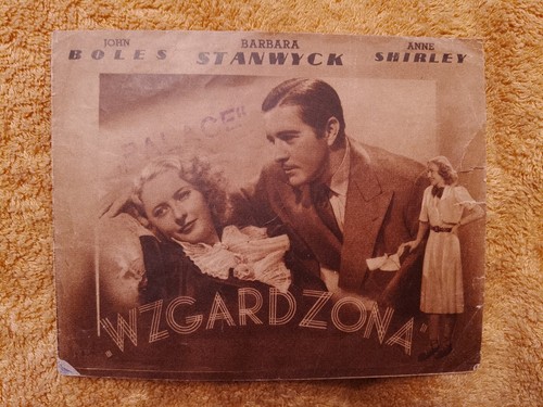 BARBARA STANWYCK "STELLA DALLAS" 1937 John BOLES Anne SHIRLEY MOVIE ...