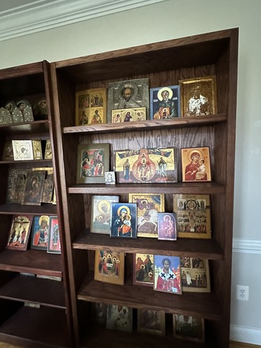 Lot CHRISTIAN ART Paper Russian Orthodox Catholic Mutual pictures icon ...