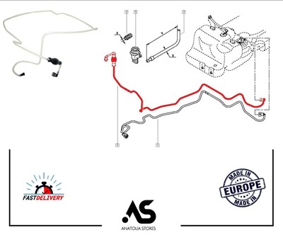 Fuel Line Pipe Hose For Renault Master MK2 2.2Dci 2.5 DCi 2000 On ...